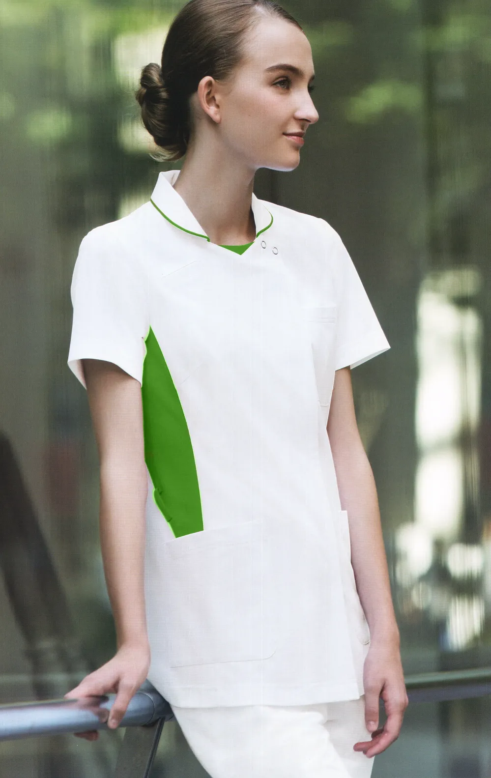 レディススクラブ KAZEN 058-22 白衣・診察衣・ナース服・介護服の専門店 医療白衣com