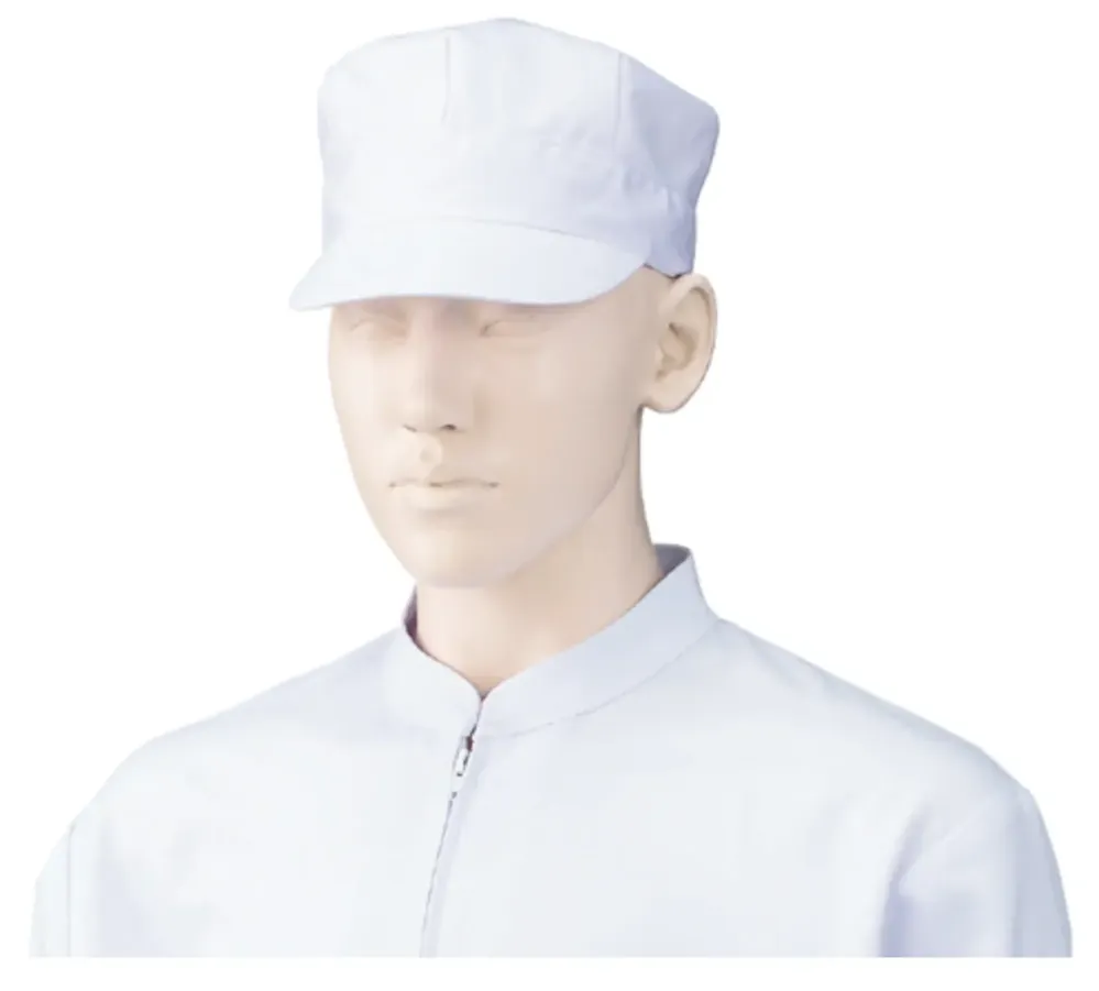 八角帽子（2枚入） KAZEN 475-40 食品工場用白衣・給食衣・クリーンルーム用ユニフォーム・厨房用白衣の専門店