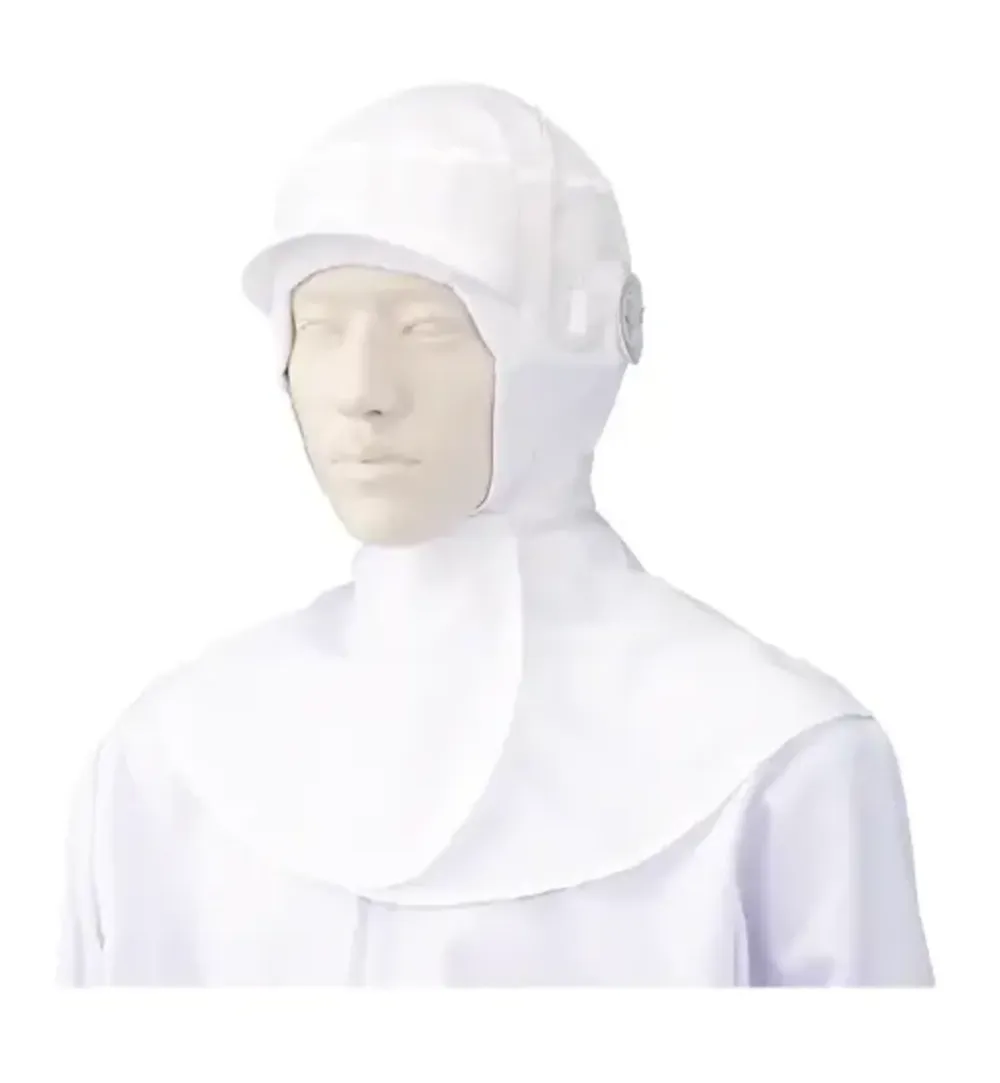 フード（ケープ付） KAZEN 484-69 食品工場用白衣・給食衣・クリーンルーム用ユニフォーム・厨房用白衣の専門店 食品白衣jp