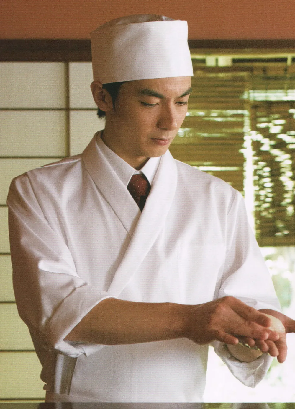 和食コート（男女兼用） KAZEN 670-70 食品工場用白衣・給食衣・クリーンルーム用ユニフォーム・厨房用白衣の専門店