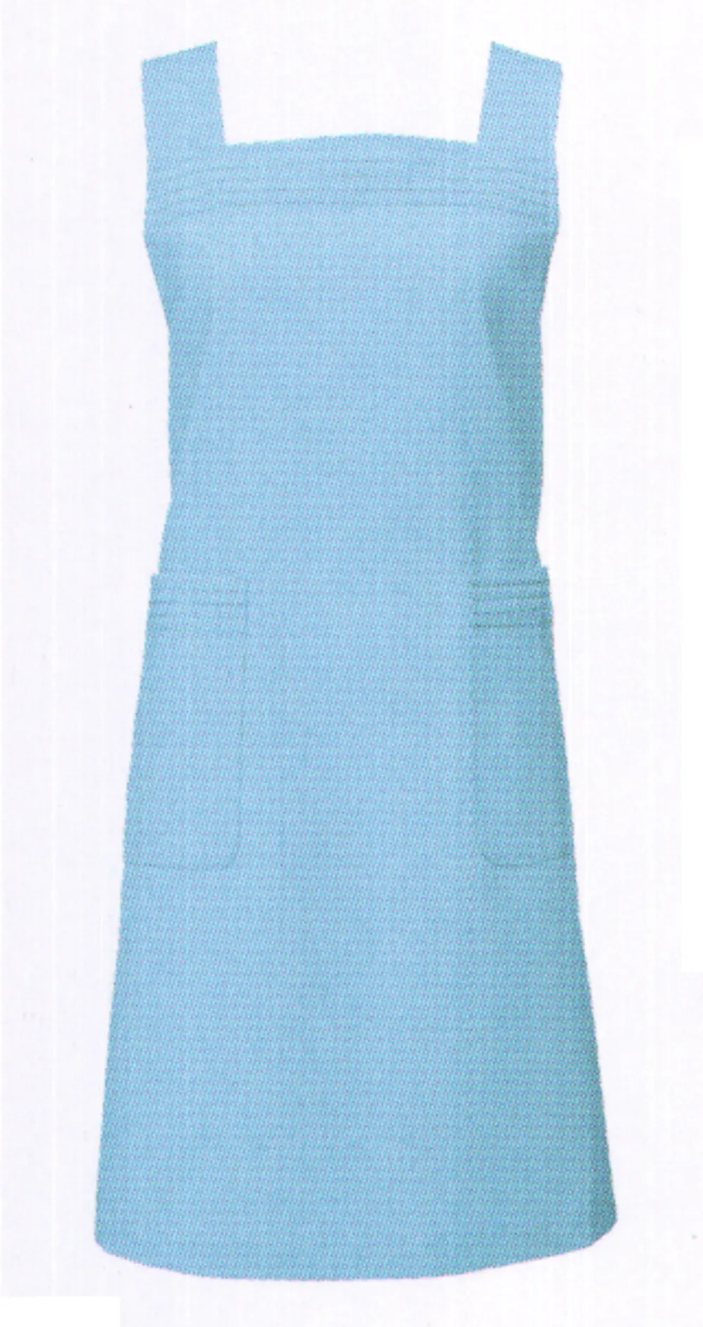 エプロン KAZEN YW41-C19 白衣・診察衣・ナース服・介護服の専門店