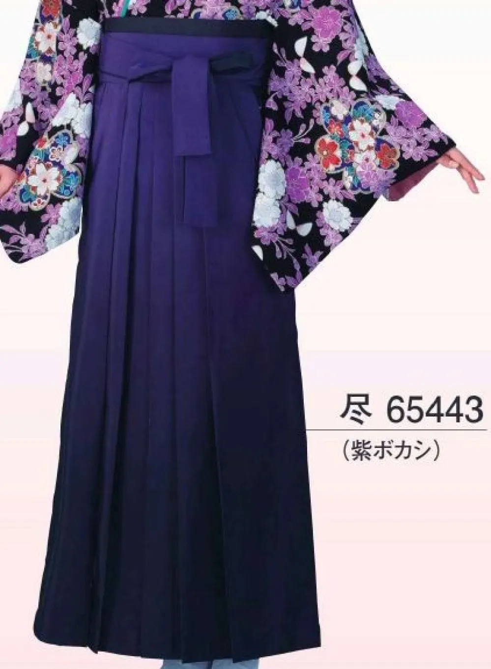 袴（ボカシ無地）尽印 東京ゆかた 65443 祭り用品・浴衣・股引・足袋・袢天・腹掛け・鯉口シャツ・踊り衣装の専門店 祭り用品jp
